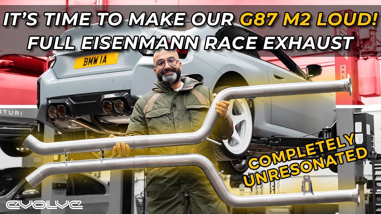 Making our G87 M2 LOUD! - Eisenmann Race Full Exhaust Install + Drivin – Evolve Automotive