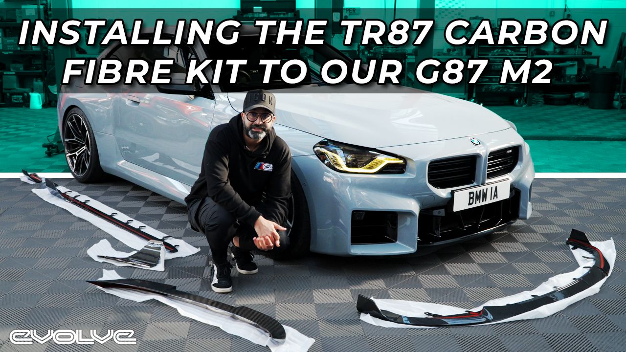 Changing the look of our G87 M2 with the TR87 Carbon Fibre body kit – Evolve Automotive