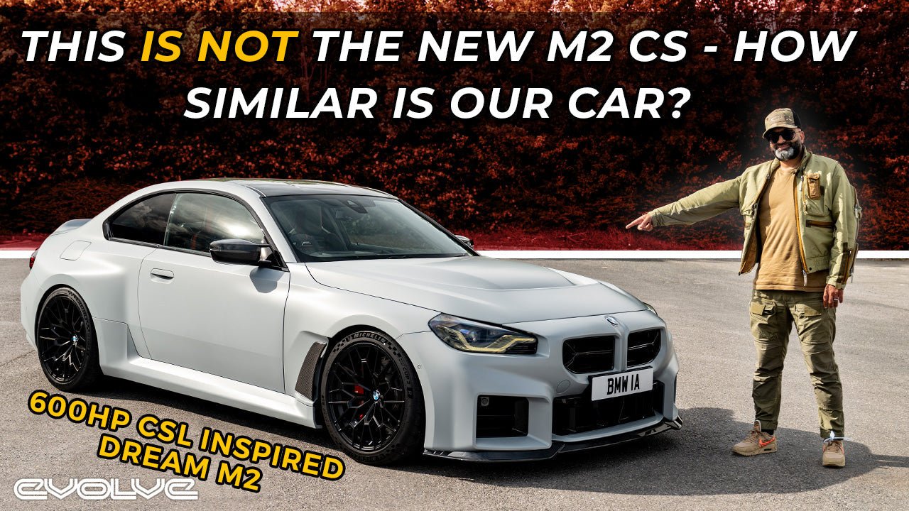 The M2 CS is here! But this isn't it, its our 600HP M2 EVO – Evolve Automotive