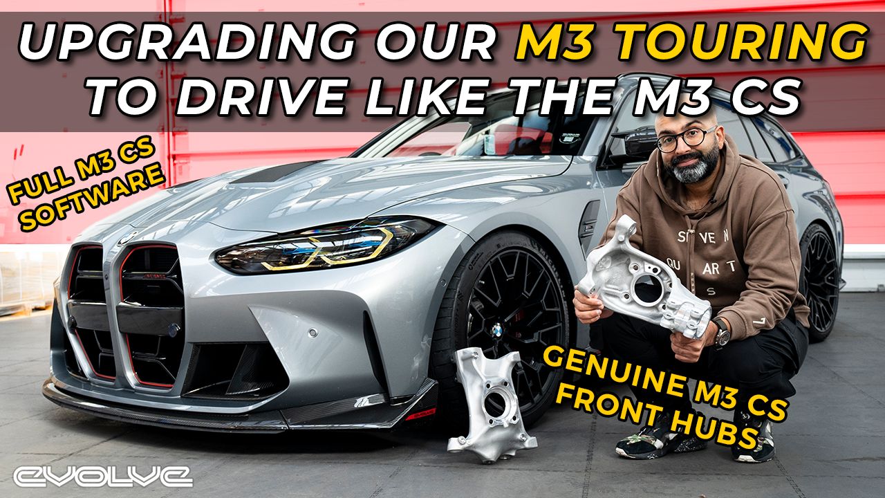 These 2 mods make our G81 M3 Touring drive like an M3 CS! Front Hubs ...