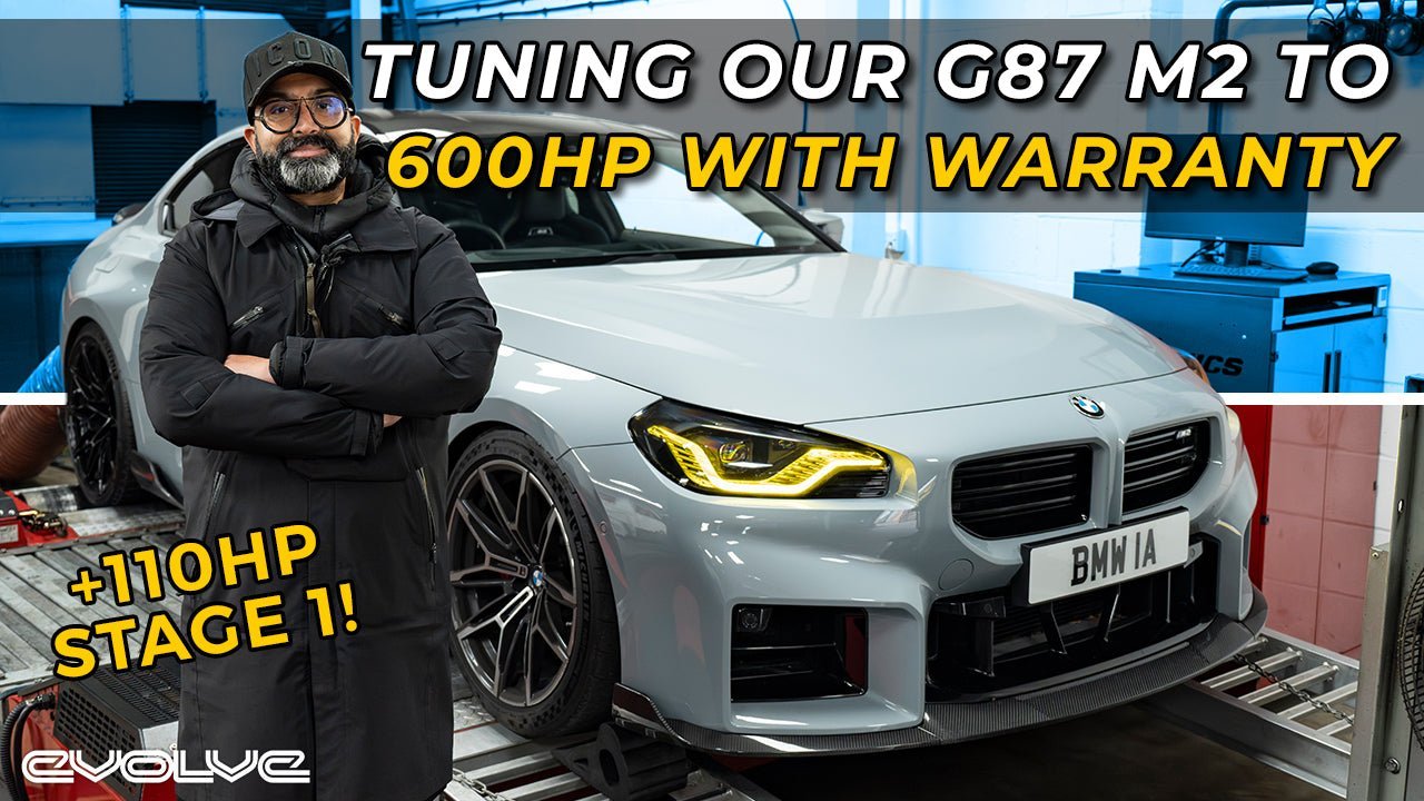 Tuning our G87 M2 to 600HP with a warranty! S58 Evolve Stage 1 ECU Tune ...