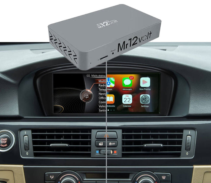 Mr12Volt MOST Bus BMW CIC CarPlay & AA Interface with OEM microphone s ...