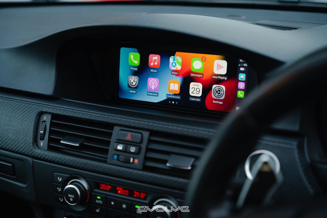 Mr12Volt MOST Bus BMW CIC CarPlay & AA Interface with OEM microphone s ...