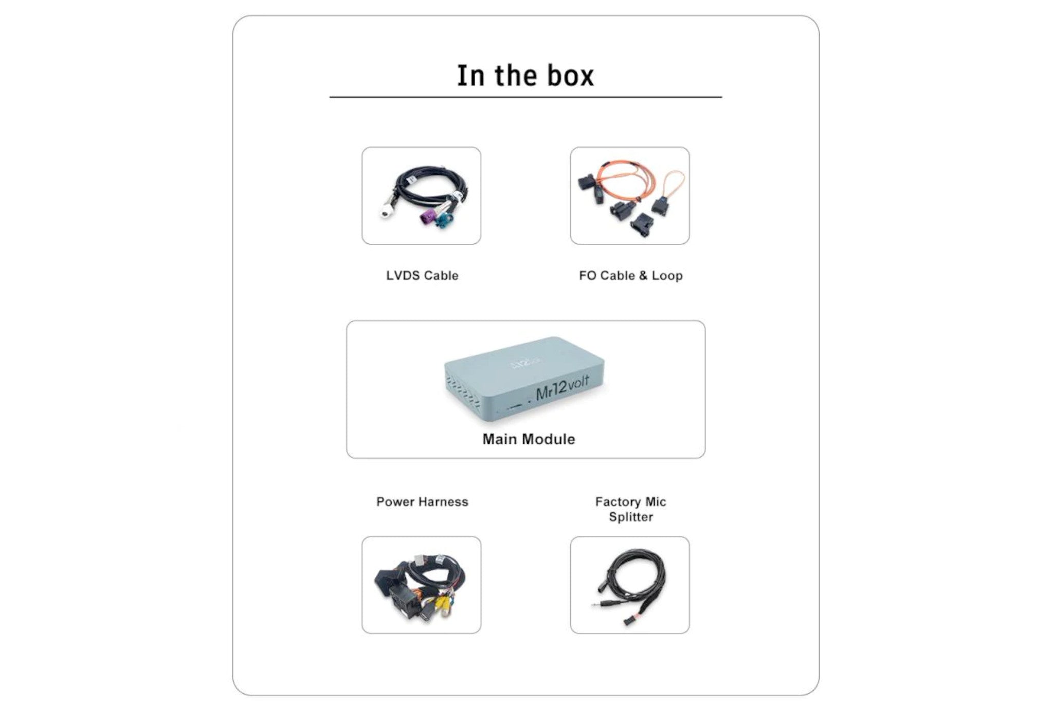 Mr12Volt MOST Bus BMW CIC CarPlay & AA Interface with OEM microphone s ...